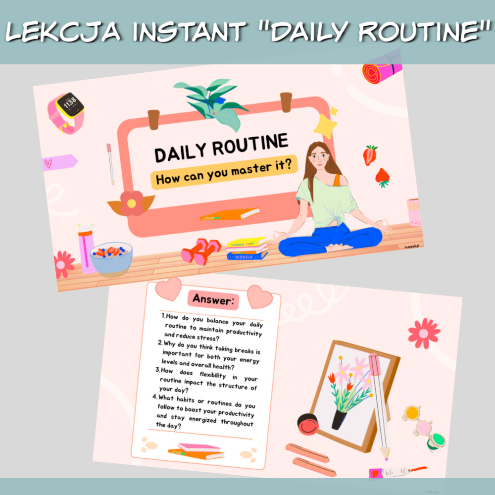 Lekcja Instant Daily Routine online - Lamipoli